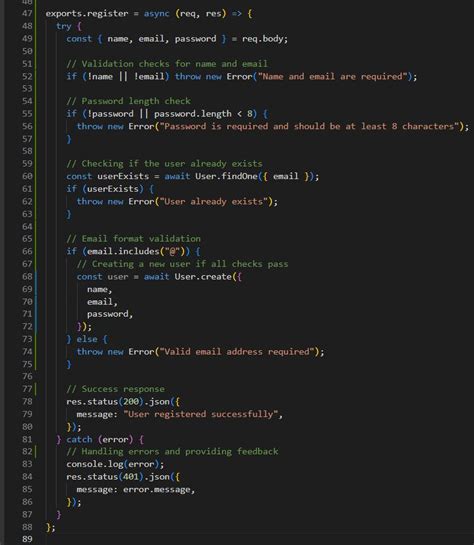 How To Create User Registration In Nodejs Ridam Singhal Posted On