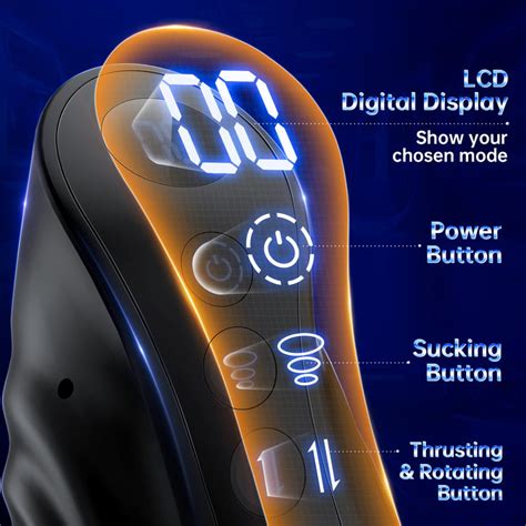 3 In 1 Automatic Men Masturbator With Lcd Dsiplay Male Sex Toy Sohimi