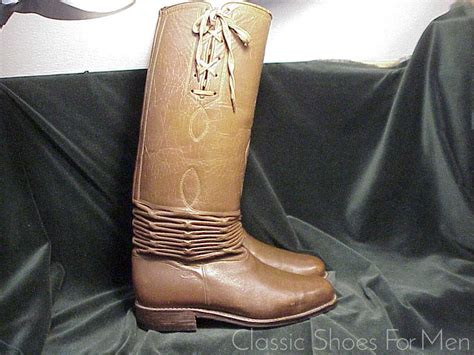 Historic GRAND OLE OPRY Vintage Hand Made Western ACCORDION Boot