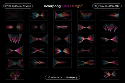 Data Strings Vector Bundle On Behance Data Strings Vector Bundle On Behance