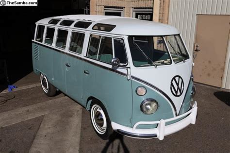 TheSamba VW Classifieds 23 Window Deluxe Samba Walk Thru Bus 1963