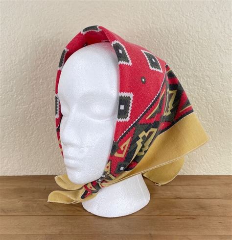 Cotton Poly Southwestern Style Bandana By Hav A Hank Gem