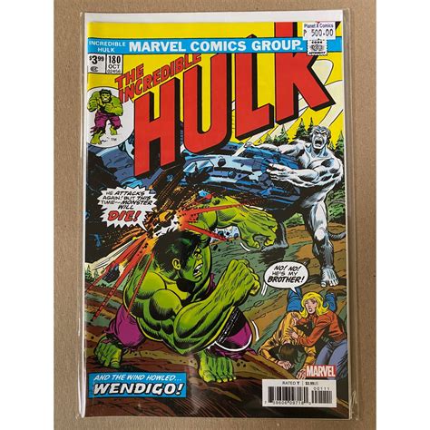 Incredible Hulk 180 Facsimile Edition Shopee Philippines