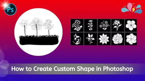 How To Draw A Custom Shape In Photoshop Clipping World