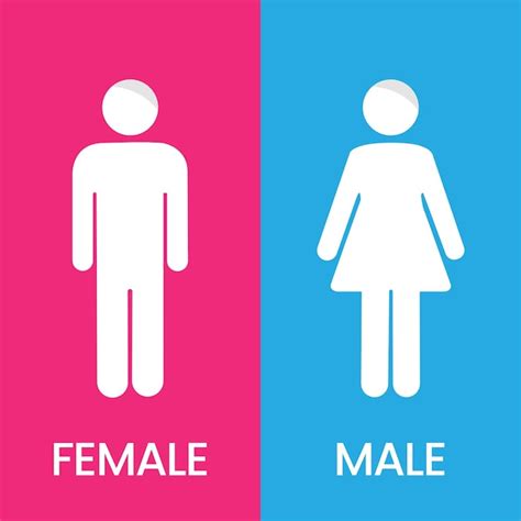 Premium Vector Vector Male And Female Symbols