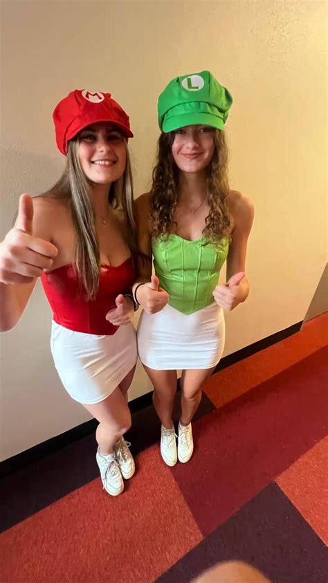 Mario And Luigi Duo Halloween Costumes Trio Halloween Costumes