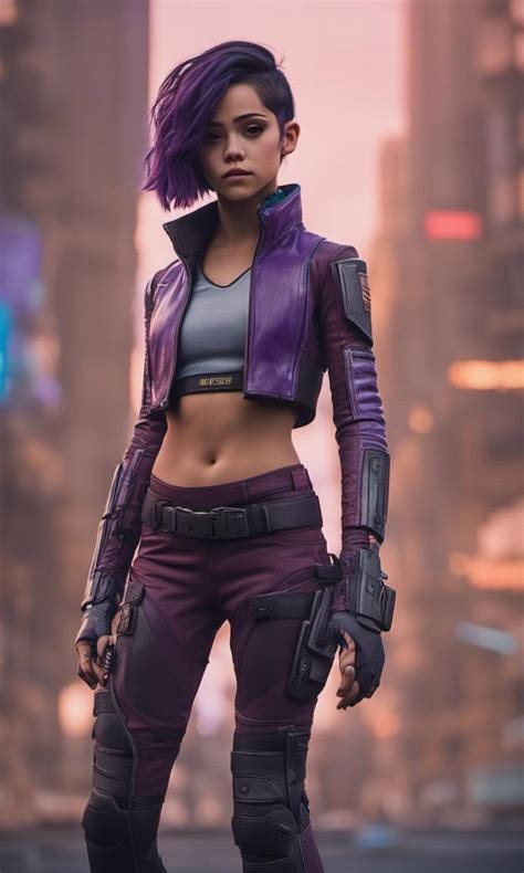 Jenna Ortega Cyberpunk 2077 V22 By Aywinn On Deviantart