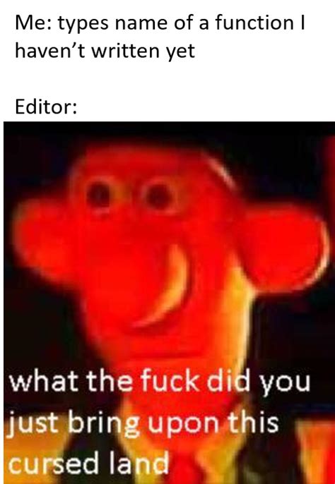 Red Squiggly Line Rprogrammerhumor