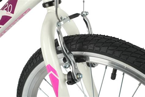 Велосипед NOVATRACK ALICE 20", белый, стальная рама, 6 скоростей, V ...