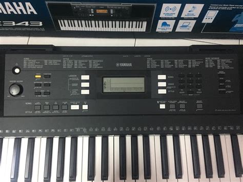 Yamaha Keyboard Psr E343 Hobbies And Toys Music And Media Musical