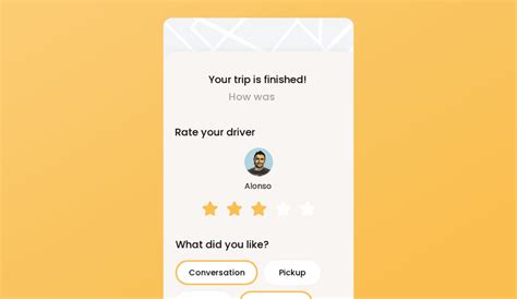 Taxi App Ui Design Template Taxi App Design Uizard