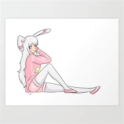 Bunny Girl Drawing