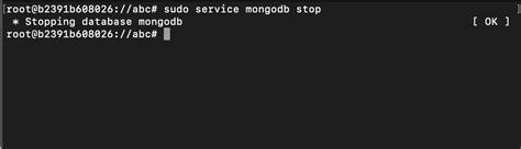 How To Stop Mongodb Server Running On Ubuntu Code2care
