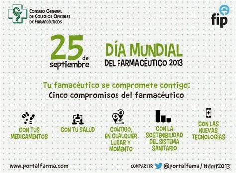 25 Septiembre Día Mundial Del Farmacéutico Consejos De Farmacia