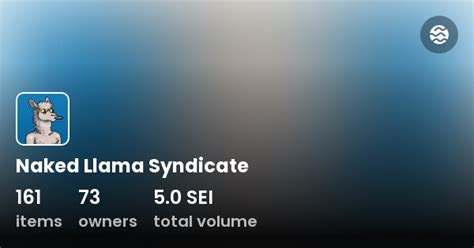 Naked Llama Syndicate Collection Opensea