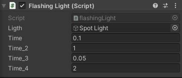 Flashing Light Script Unity D By Gerardo Rodriguez