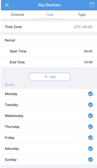 unv mobile app push notification setup