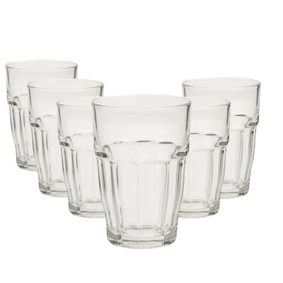 Bormioli Rocco 2175oz Rock Bar Super Cooler Glass Set Of 6