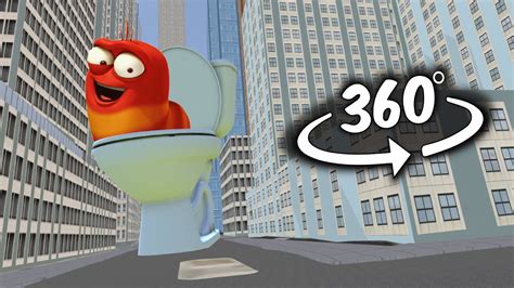 Red Larva Oi Oi Oi Chase You In 360 Video 2 VR 8K Red Larva