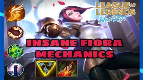 Insane Fiora Mechanics Carry With Fiora Baron Lane Fiora Rank