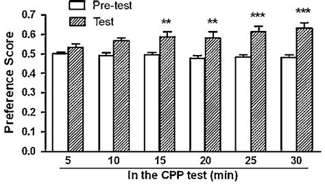 Morphine Induced Conditioned Place Preference Score During The 30 Min Download Scientific