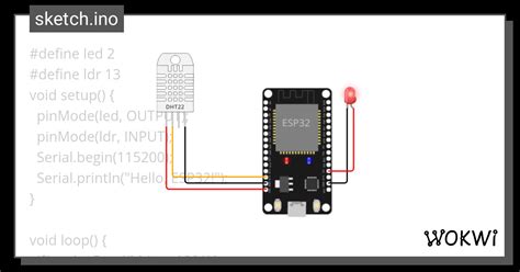 Laprak 5 Wokwi ESP32 STM32 Arduino Simulator