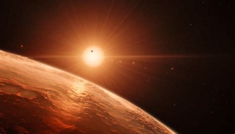 Seven Earth Sized Planets Found Orbiting Nearby Star Australian