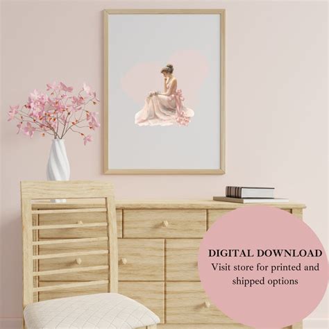 Coquette Room Decor Balletcore Wall Art Printable Digital Etsy