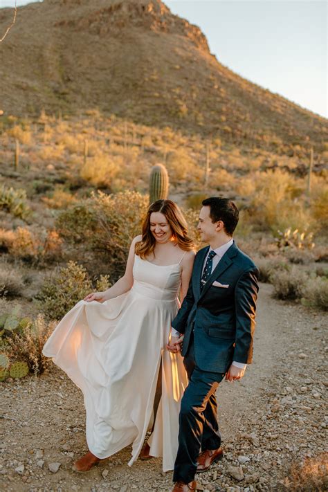 Gates Pass Elopement In Tucson Arizona Tucson Elopement