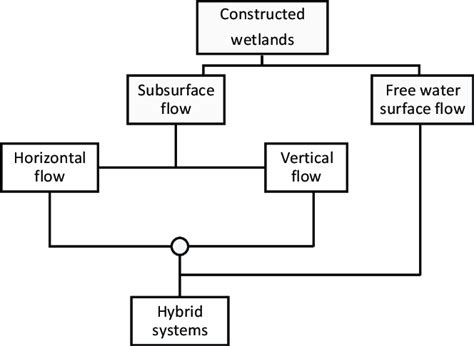 1 Classification Of Constructed Wetlands Adapted From Stefanakis 2016
