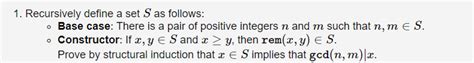 Solved O Recursively Define A Set S As Follows Base Chegg