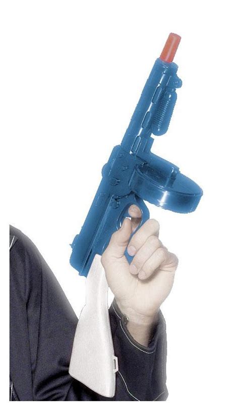 Toy Tommy Gun Gangster Costume Accessory By Smiffy 99754 Karnival