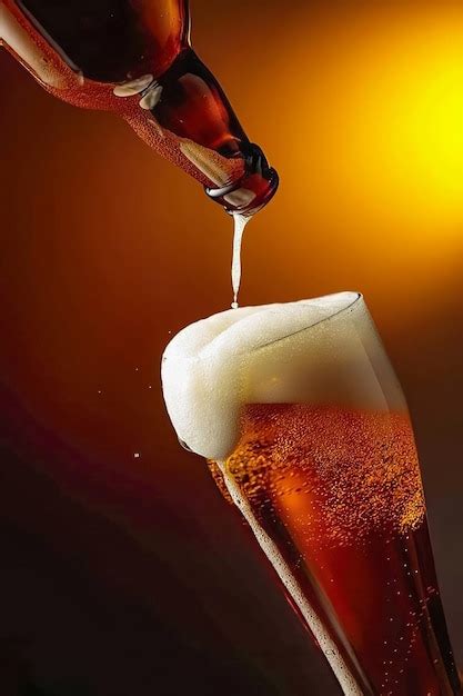 Premium Photo Cold Beer Mug Refreshing Alcoholic Glass