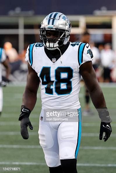 Carolina Panthers Linebacker Khalan Tolson During An Nfl Preseason