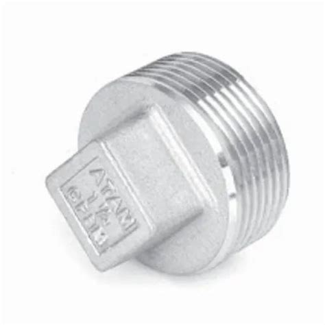Round Stainless Steel Square Plug Dummy For Oil And Gas Industry Pipe