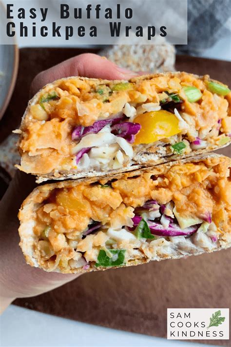 Buffalo Chickpea Wraps Artofit