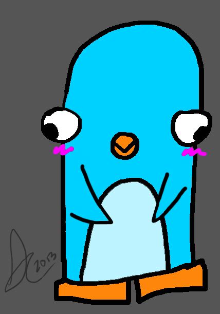 Derpy Penguin By Knakknight On Deviantart