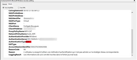 Problème Au Niveau De Ma Méthode D Authentification Nps Hp