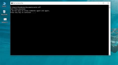 Cara Membuat File Batch Bat Di Windows Lengkap Gambar