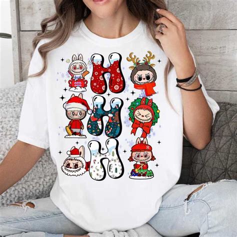 🎁merry Christmas Labubu Png Labubu Xmas Png Labubu Christmas Png
