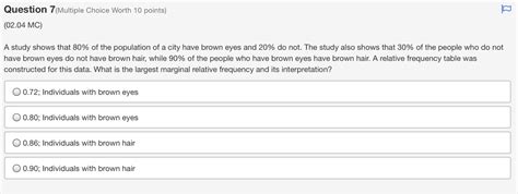 Solved Question 5multiple Choice Worth 10 Points 0106