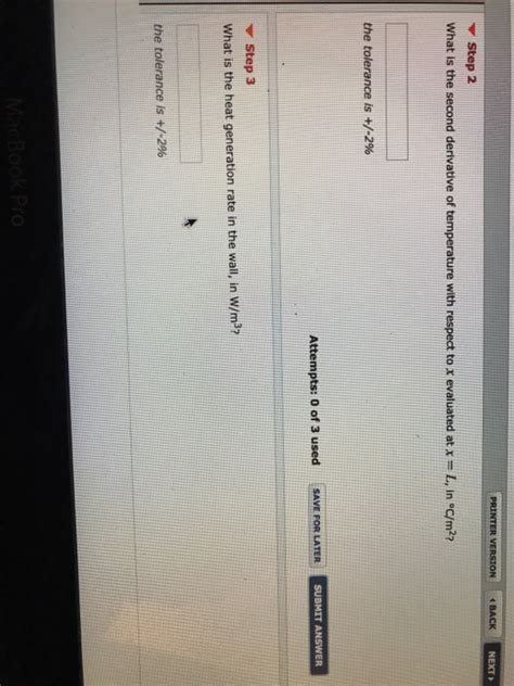 Solved Next The Steady State Temperature Distribution In A