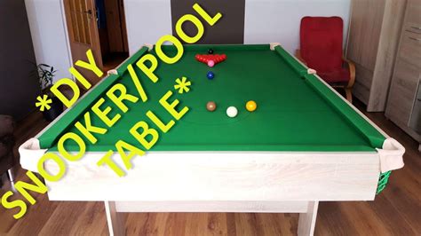 25 Free Diy Pool Table Plans Build Your Own Pool Table