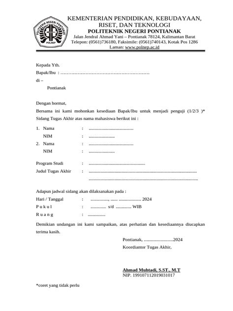 Lamp 6 Undangan Pengu Pdf