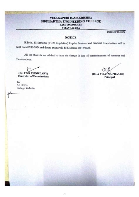 B Tech Iii Sem Reg And Practical Siddhartha Academy Of Higher Education