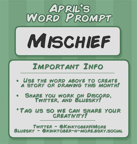 Prompt Word Sign April 2024 By Pyperhaylie On Deviantart