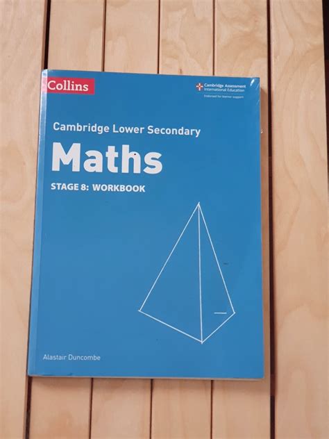 Maths Workbook Grade 8 Collins Cambridge Hobbies And Toys Books And Magazines Textbooks On Carousell