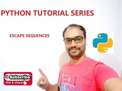 Python Tutorial Learn Escape Sequences YouTube