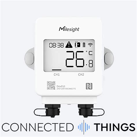 Milesight Ts302 Dual Probe Temperature Sensor With Display