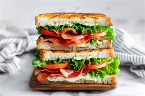 Blt Grilled Cheese Sandwich Insanely Good